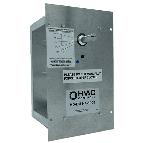 HD-BM-NA-XXXX Bottom Mount Dampers, No Actuator HD-BM-NA-XXXX